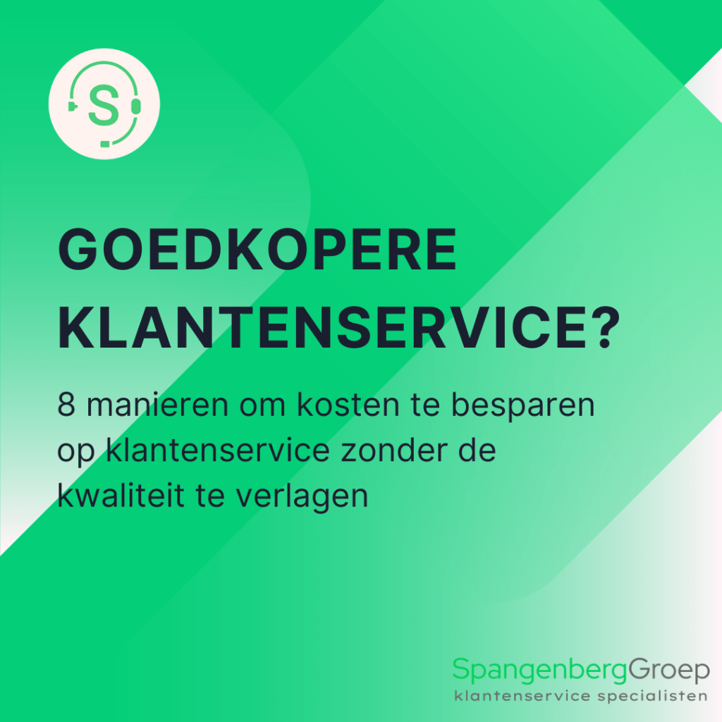 Kosten besparen klantenservice? Lees onze 8 tips!